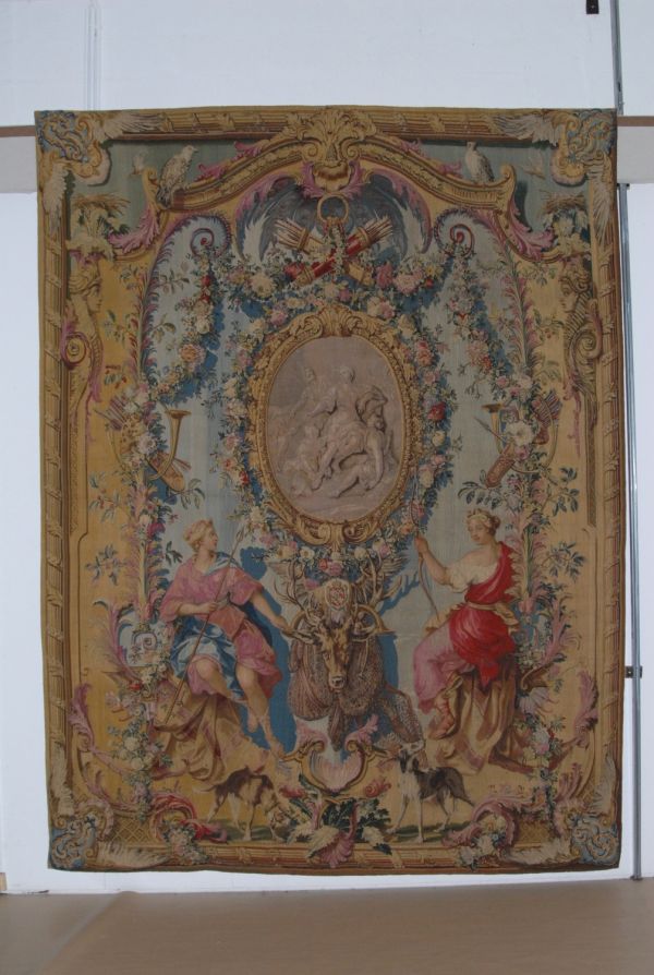 Tapisserie de lice – Nouvelle Portière de Diane de Stanislas Leszcynski ...