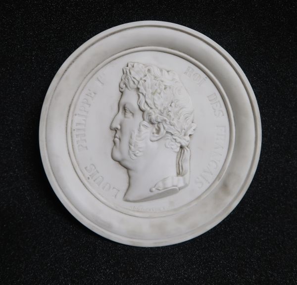 Sculpture – Médaillon Louis Philippe Ier Roi des Français" — Collection ...